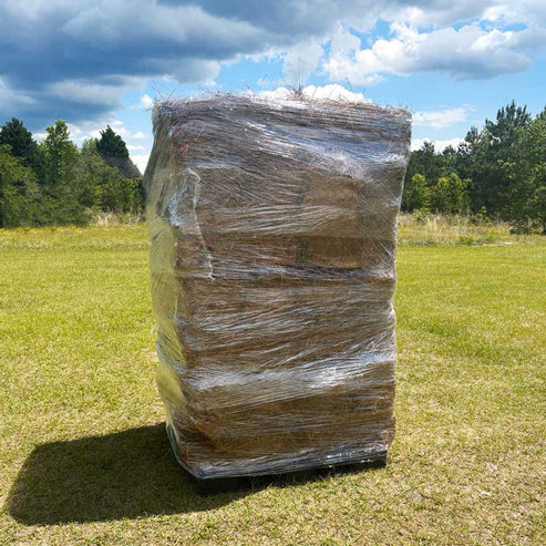 Pallet of Longleaf Pine Straw Mulch – Mid-Atlantic Pine Straw